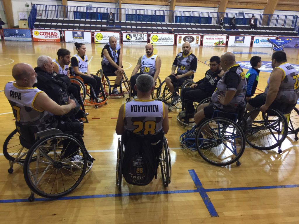 Basket in carrozzina: Crazy Ghost Pontecagnano conquista i playoff di ...